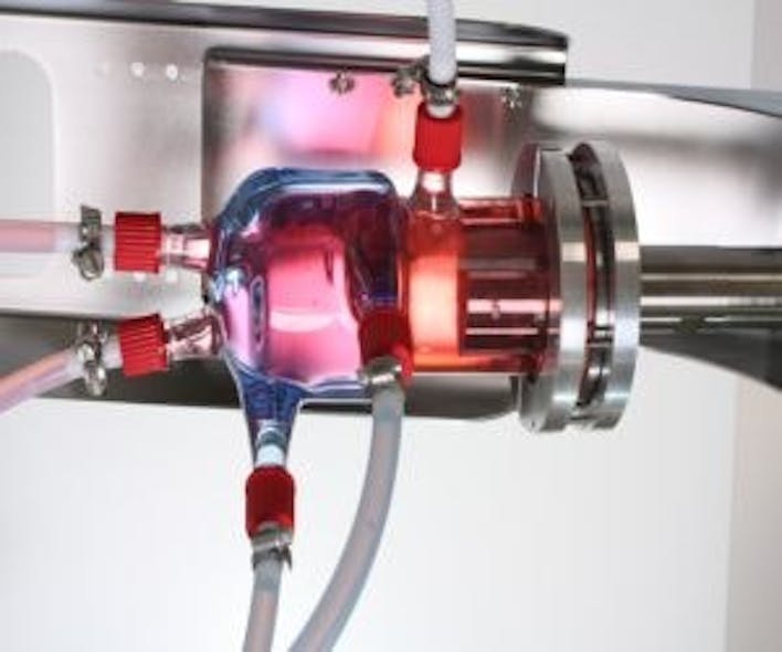 Pharmaceutical Glass Flow Cell | Hielscher Ultrasonics: Brand New Glass ...